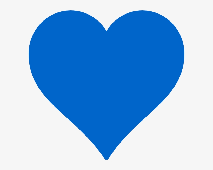Pin By Elena R On Скрап-сердечки - Blue Heart Vector Png Transparent ...