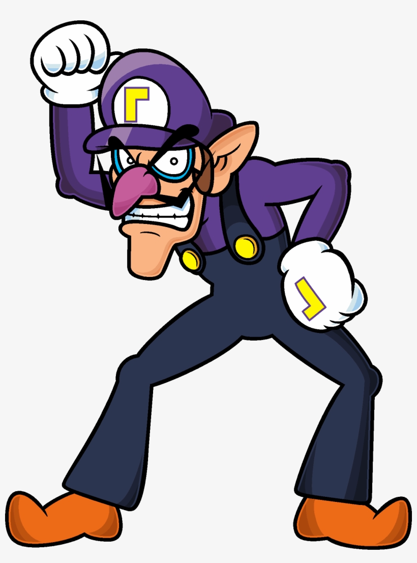 Download Waluigi - Waluigi Artwork - HD Transparent PNG - NicePNG.com