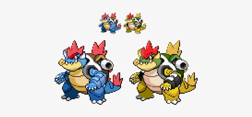 Blastoise Charizard Venusaur Bowser