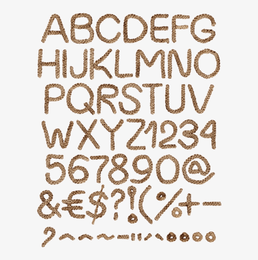 Rope Font