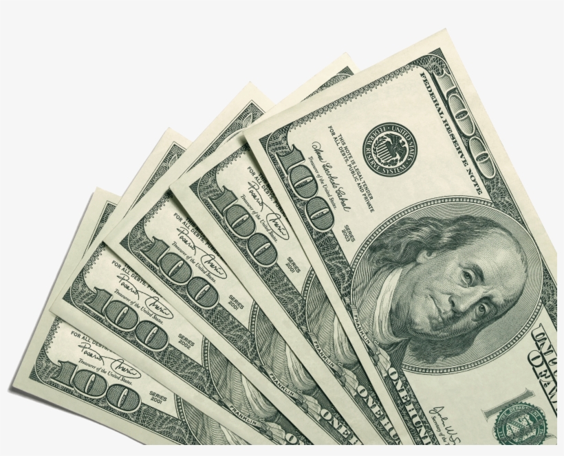 $500 Png Dollars Graphic Freeuse Download - 100 Us Dollar Transparent ...