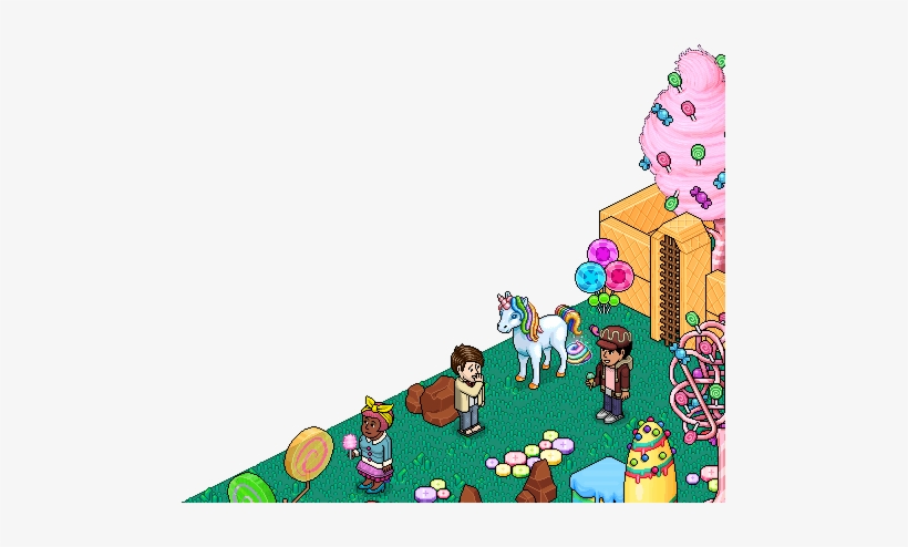 Confused - Habbo Candy Transparent PNG - 491x414 - Free Download on NicePNG