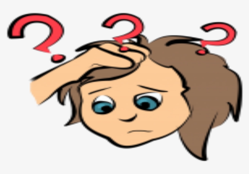 Confused - Working - Confused Clipart Transparent PNG - 800x500 - Free ...