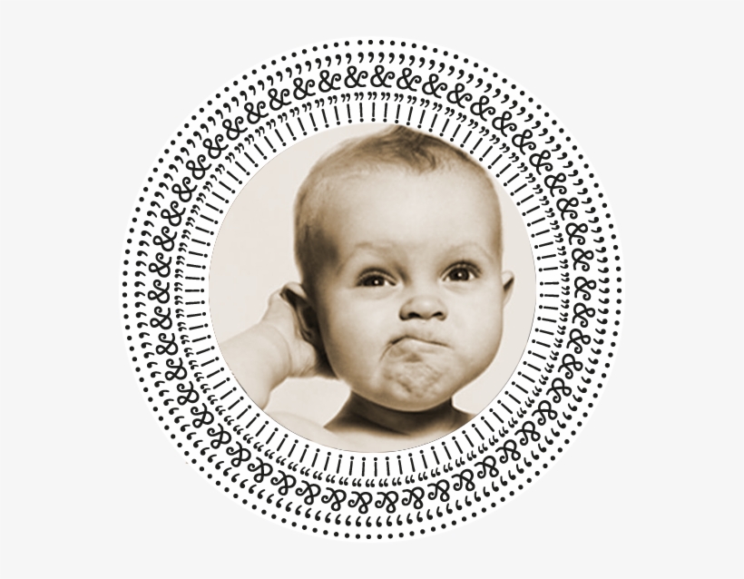 Confused Baby - School Class Treasurer Slogans Transparent PNG ...