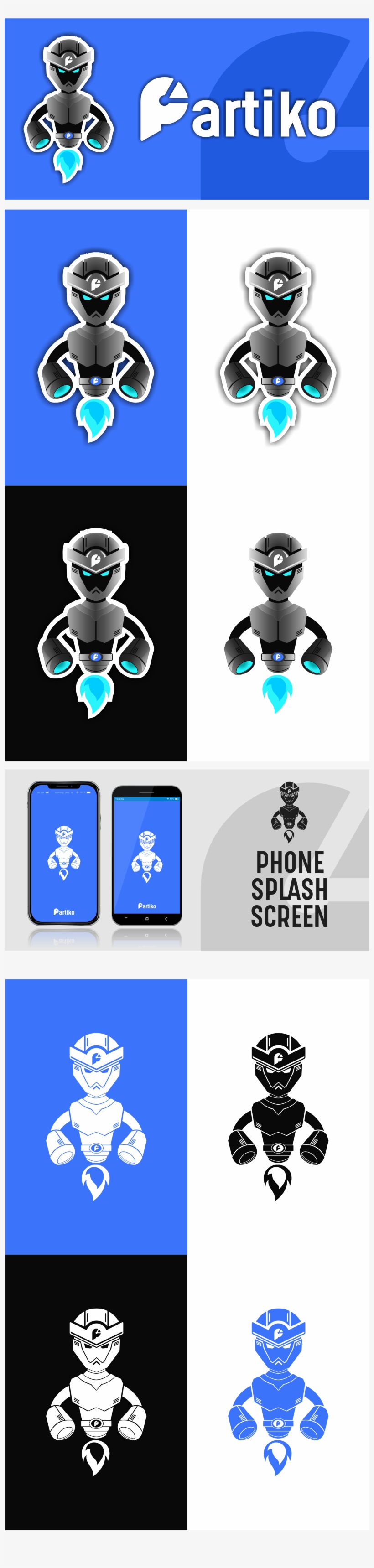 Partiko Mascot - Cartoon Transparent PNG - 1851x7673 - Free Download on ...