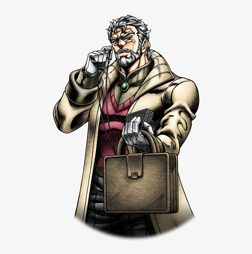 Unit Joseph Joestar - Jojo's Bizarre Adventure Transparent PNG ...