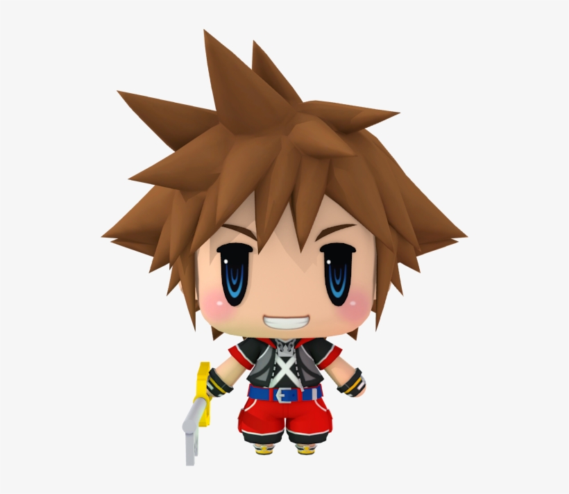Download Zip Archive - World Of Final Fantasy Sora Transparent PNG ...