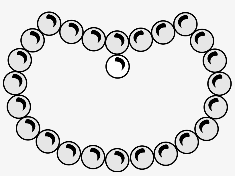 Pearl Necklace Vector