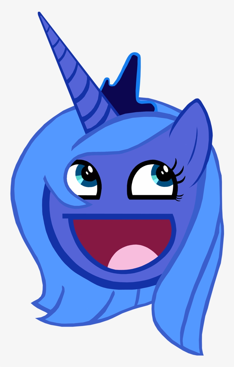 Fanmade Princess Luna Awesome Face By Wakabalasha - Princess Luna Funny ...