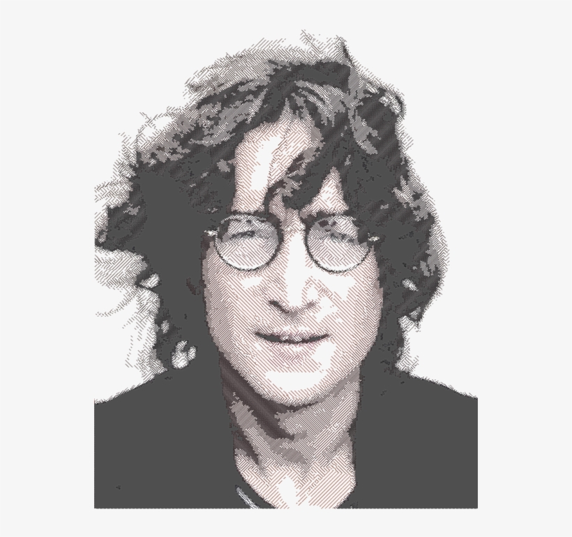 Bleed Area May Not Be Visible - John Lennon Transparent PNG - 550x700 ...
