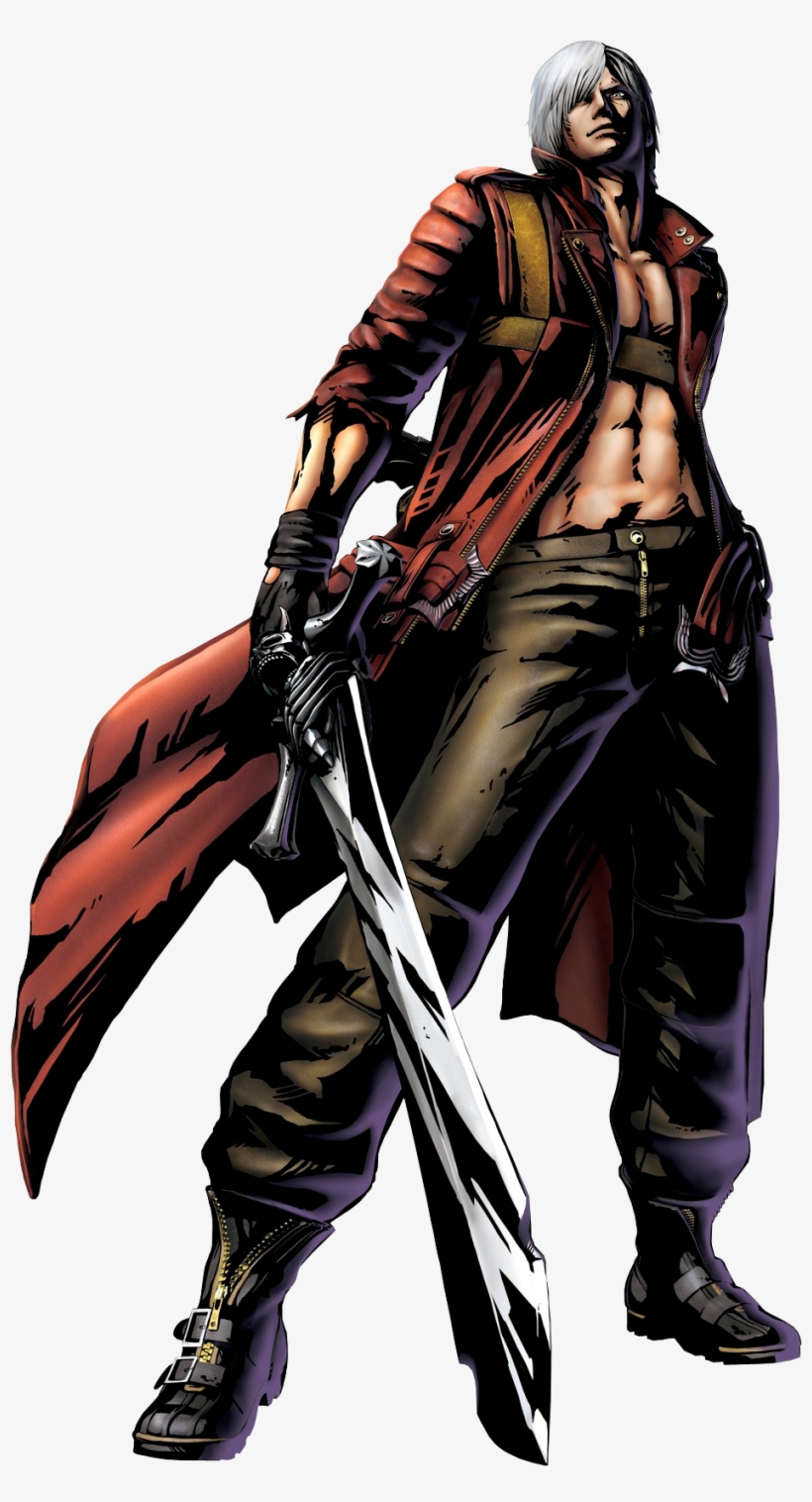 Dante - Marvel Vs Capcom 3 Personagens Transparent PNG - 1280x1810 ...