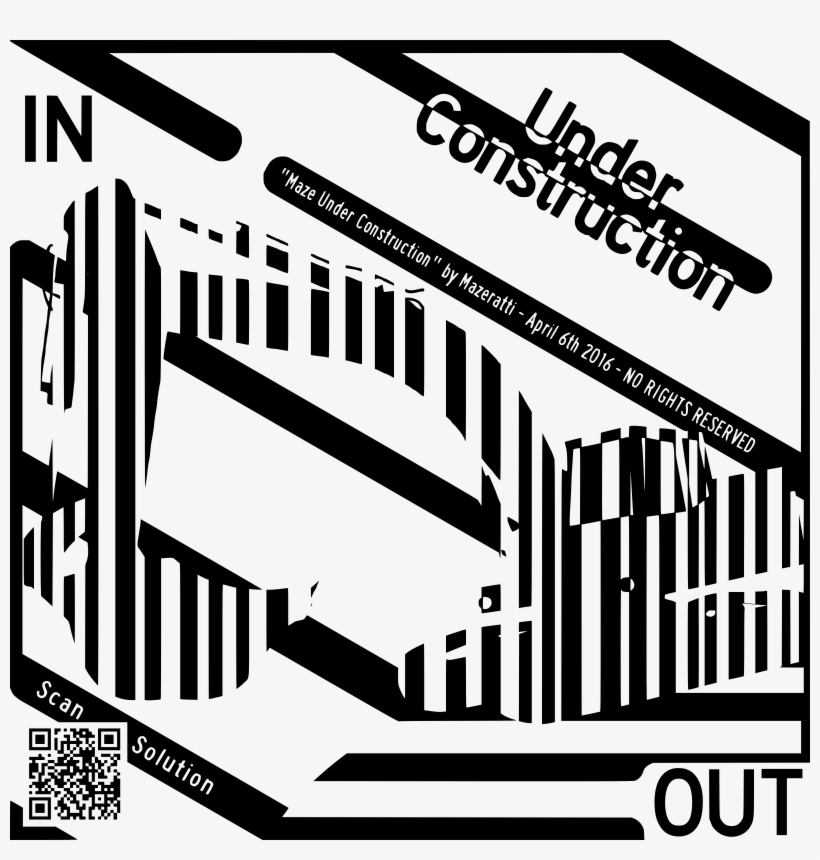 This Free Icons Png Design Of Under Construction Maze Transparent PNG ...