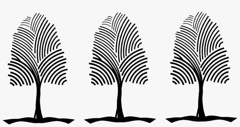 Three Tree Logo - Illustration Transparent PNG - 2952x1392 - Free ...