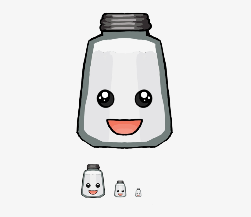 Salty Salt Shaker Emote - Salt Twitch Emote Transparent PNG - 1000x1000 ...