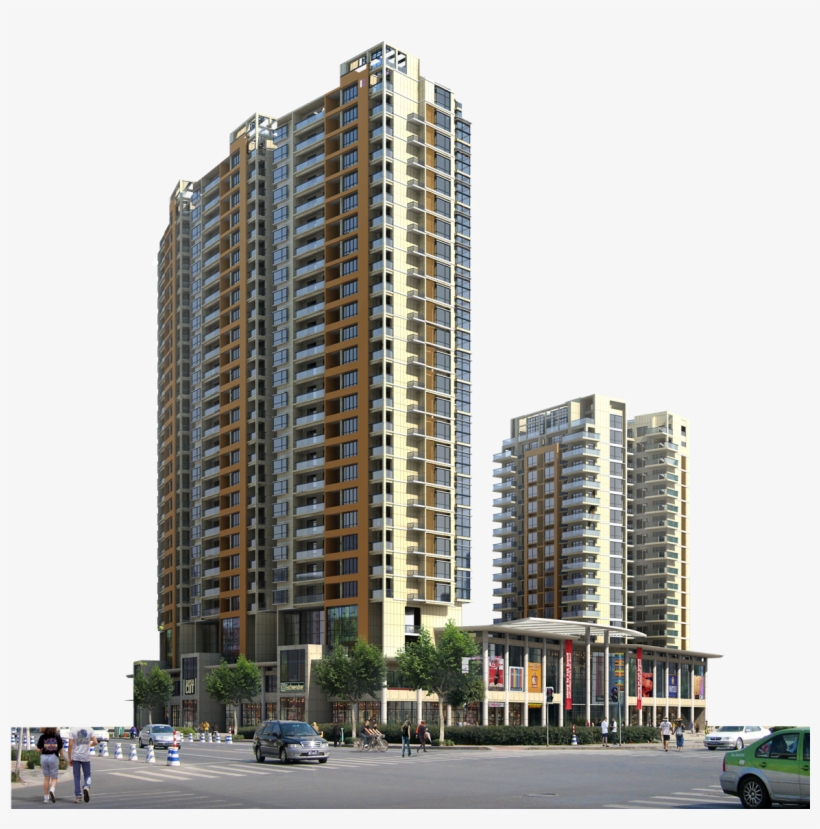 Download Skyscraper Png Free Download - High Rise Background Png - HD ...