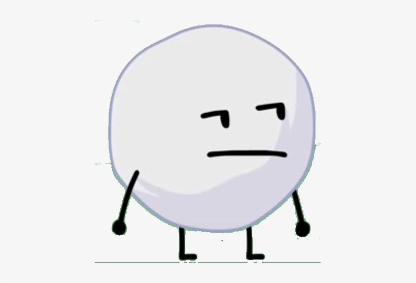 Bfb Snowball - Bfb Snowball Team Icon Transparent PNG - 445x477 - Free ...