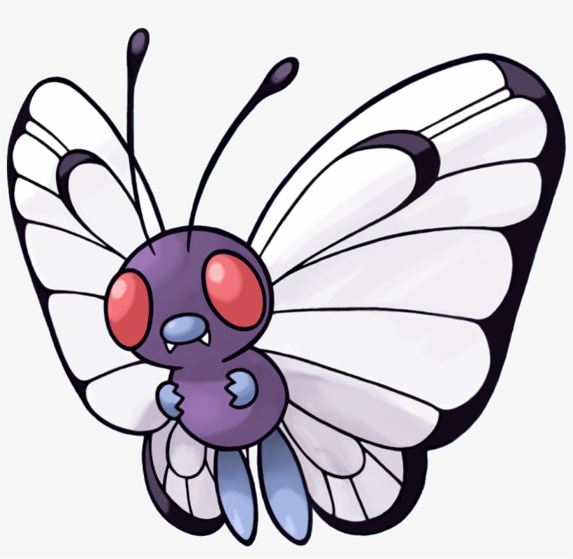 Image - Pokemon 012 Transparent PNG - 1122x1041 - Free Download on NicePNG