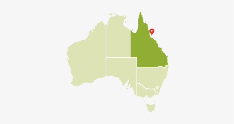 Download Great Barrier Reef, Qld - Daintree Rainforest In Australia Map ...