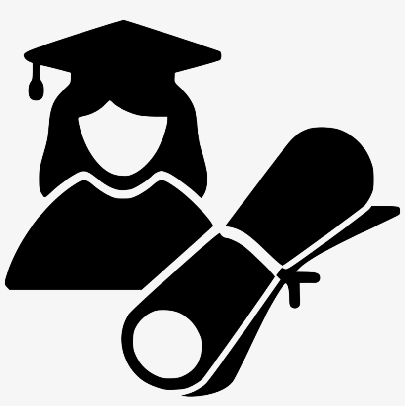 Female Graduate Comments - Female Graduate Icon Transparent PNG ...
