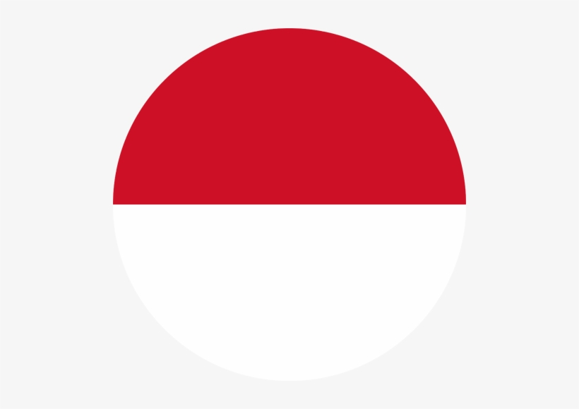 Download Indonesia Flag - Indonesia Flag Circle Png - HD Transparent ...