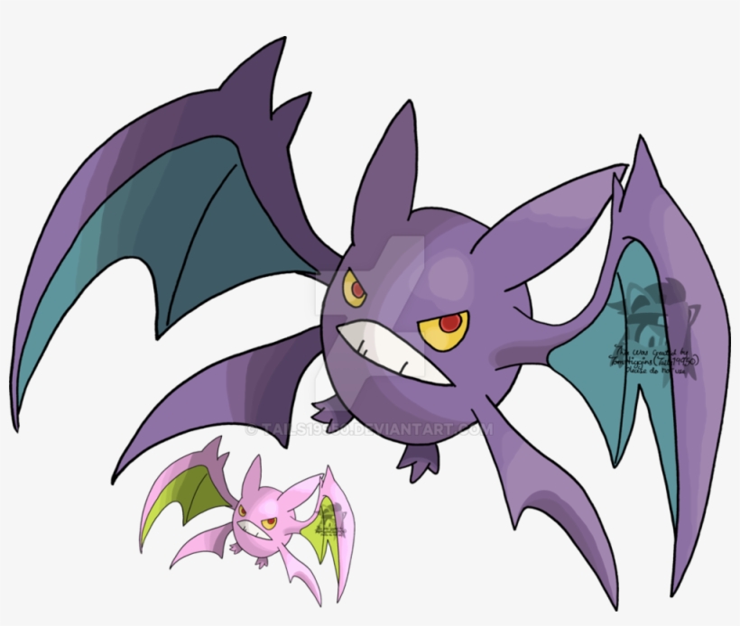 Crobat By Tails19950 On Deviantart - Pokemon Zubat By Tails19950 ...