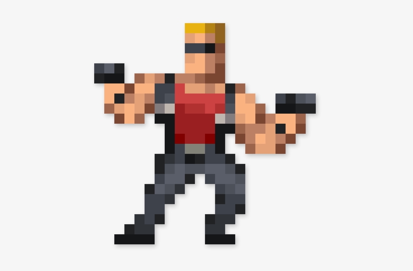 Author Comments - Duke Nukem Pixel Art Transparent PNG - 480x480 - Free ...