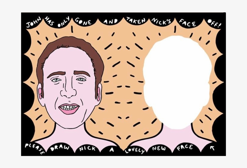A Nicolas Cage Activity Book Transparent PNG - 684x684 - Free Download ...