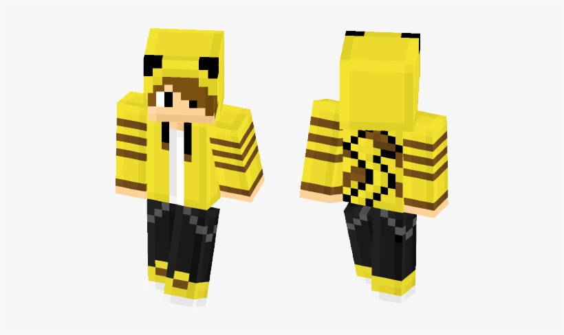 Download Pikachu Boy - Minecraft - HD Transparent PNG - NicePNG.com