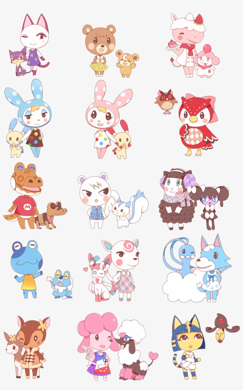 Crossover Of Animal Crossing And - Animal Crossing And Pokemon ...