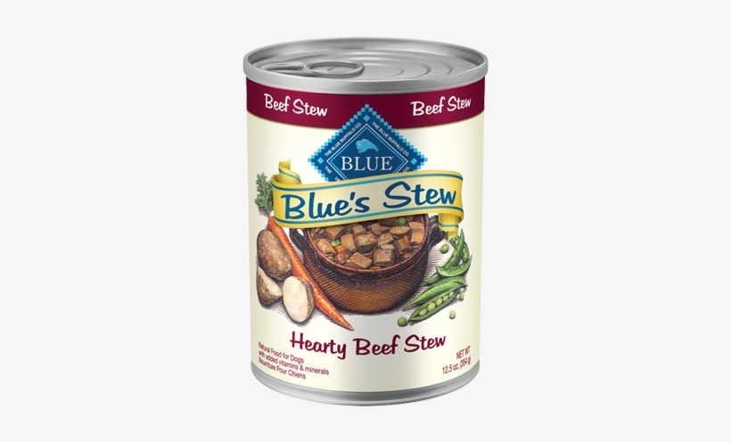 Blue Stew Beef Canned Dog Food - Blue Buffalo Blue's Hearty Beef Stew ...