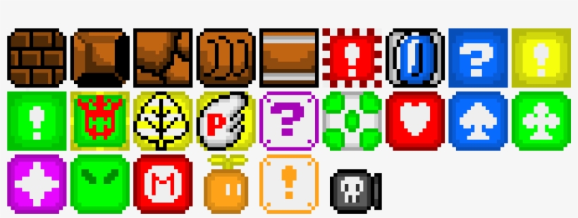Super Mario World Block Sprites