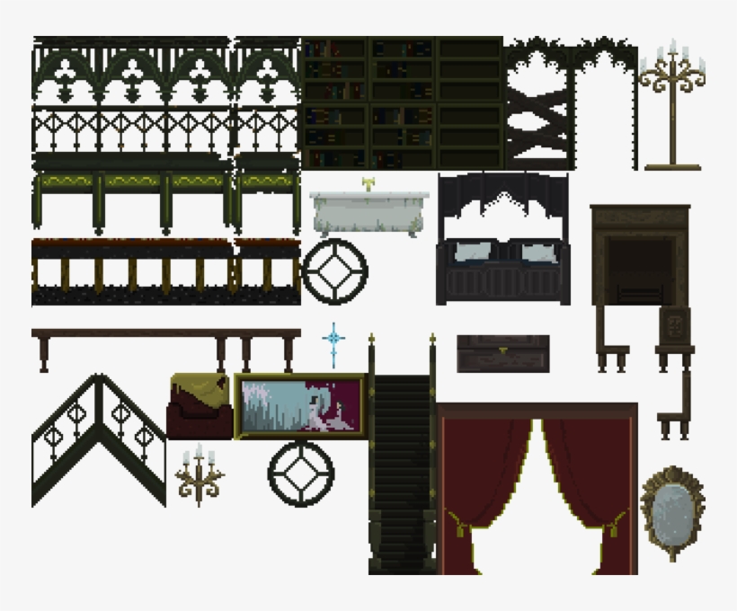 3 Props Or More - Tile-based Video Game Transparent PNG - 750x600 ...