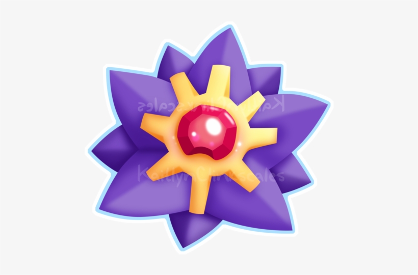 Starmie By Clinkorz - Pokemon Cute Starmie Transparent PNG - 600x600 ...