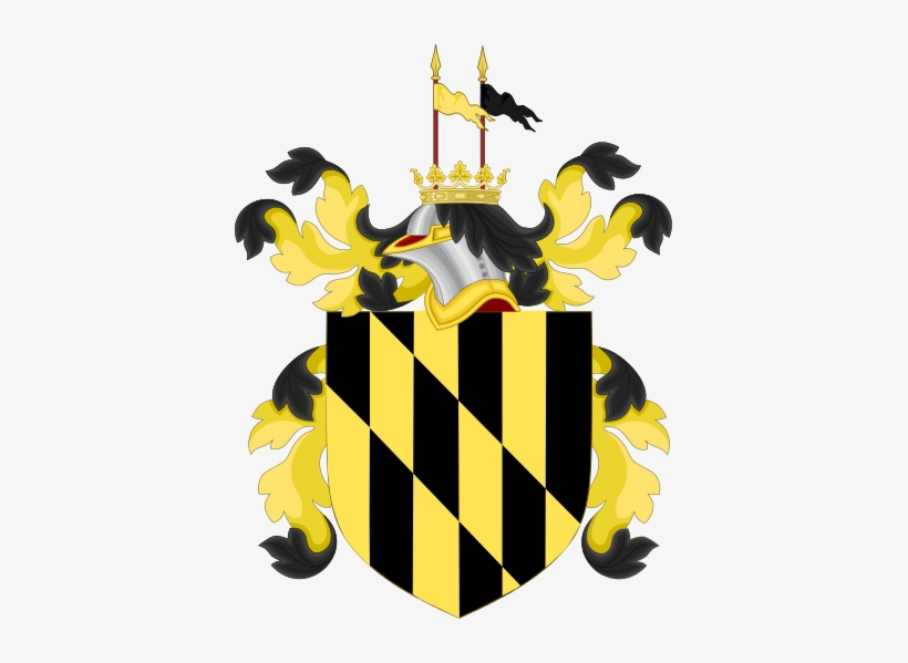 Calvert Coat Of Arms - Raffles Coat Of Arms Transparent PNG - 395x519 ...