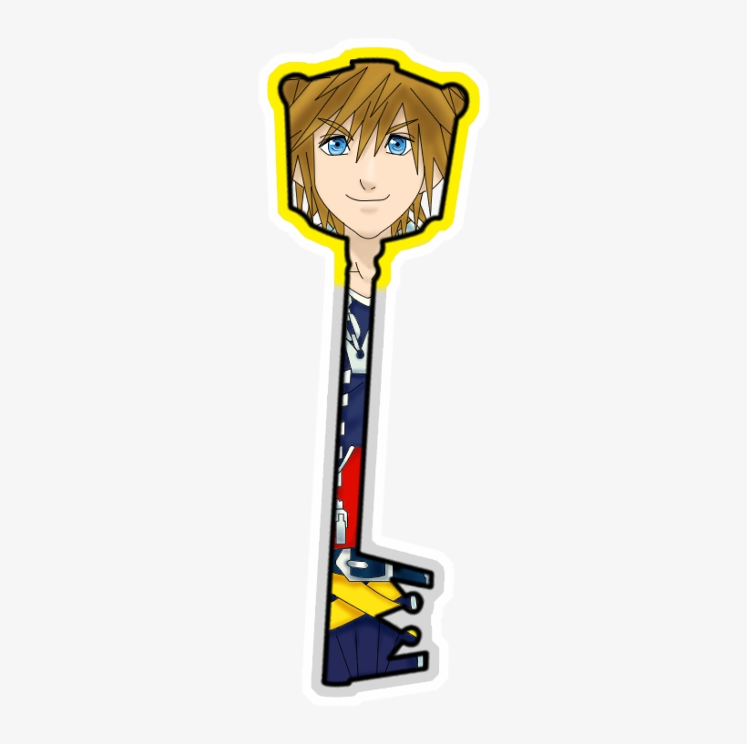 Image Of Keyblade Sora - Sora Transparent PNG - 612x792 - Free Download ...