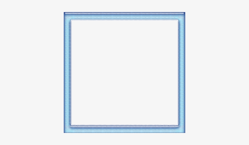 Blue Square Frame - Symmetry Transparent PNG - 400x400 - Free Download ...