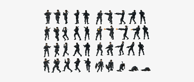Download Solid Snake - Solid Snake Sprite Png - HD Transparent PNG ...