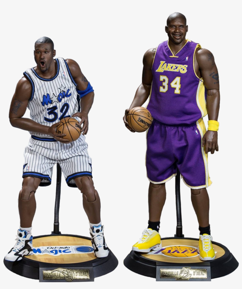 Nba Basketball - Shaquille O Neal Enterbay Transparent PNG - 1127x1300 ...