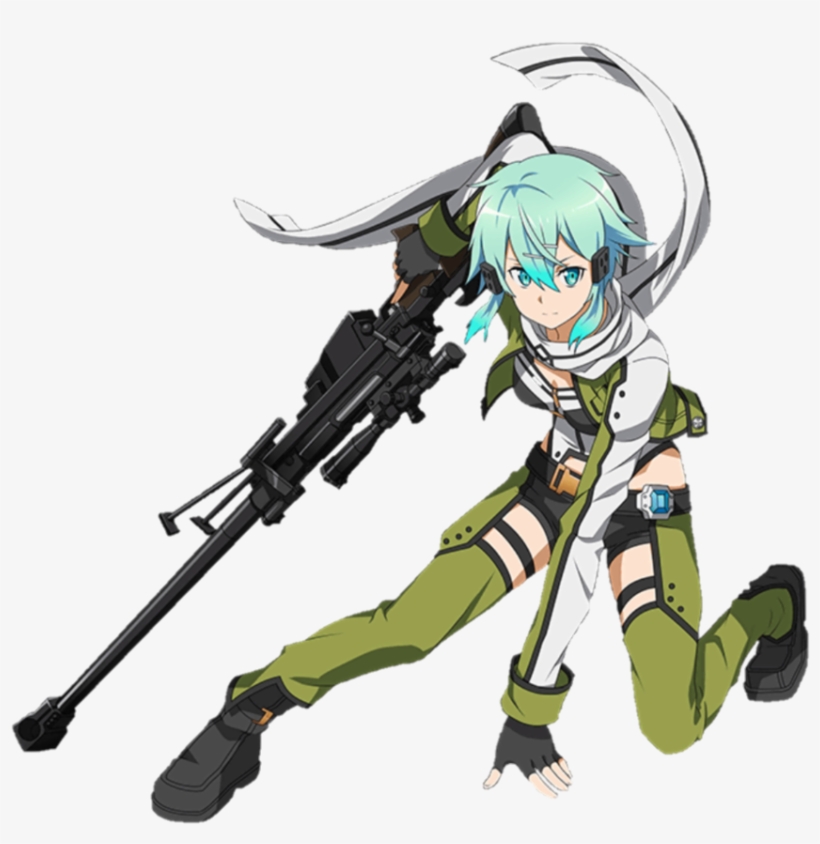 Sinon-1 - Sinon Ggo Sinon Transparent PNG - 905x882 - Free Download on ...