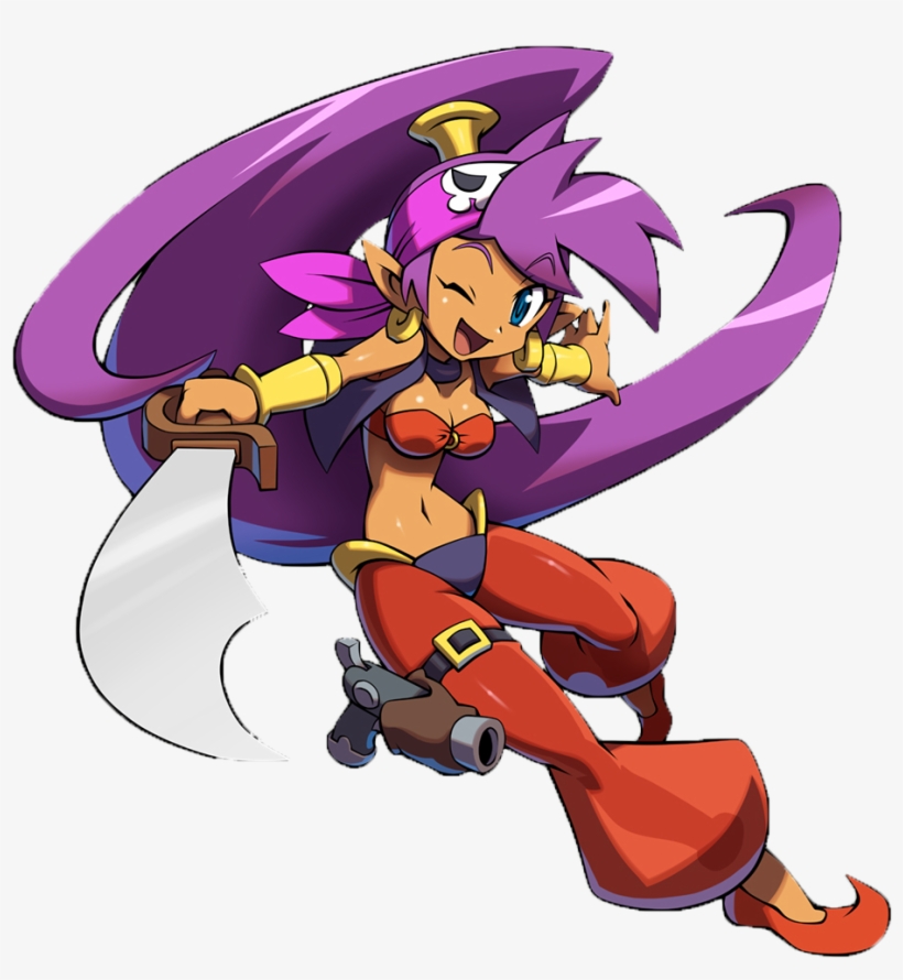 Shantae - Shantae And The Pirate's Curse Png Transparent PNG - 991x1000 - Free Download on NicePNG