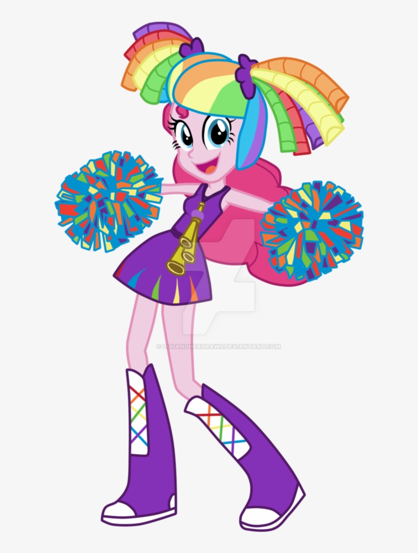 Luuandherdraws, Cheerleader, Equestria Girls, Obtrusive - My Little ...