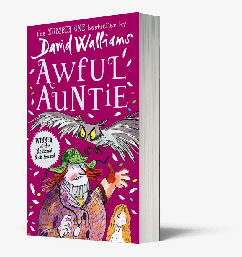 Awful Auntie - David Walliams Awful Auntie Book Transparent PNG ...