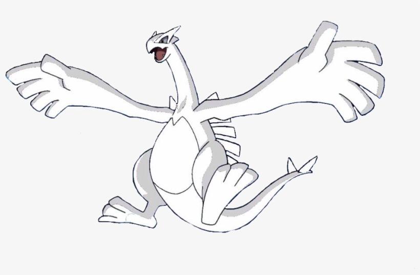 Shadow Lugia Coloring Pages