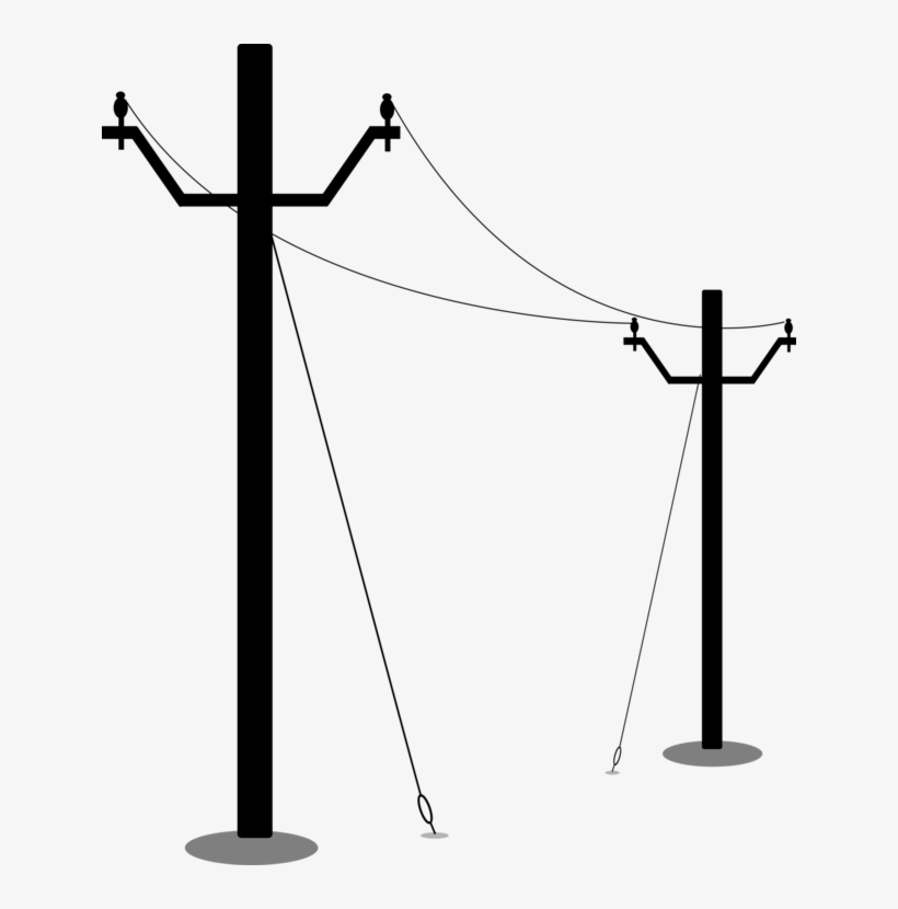 Utility Pole Electricity Overhead Power Line Public - Electric Pole ...