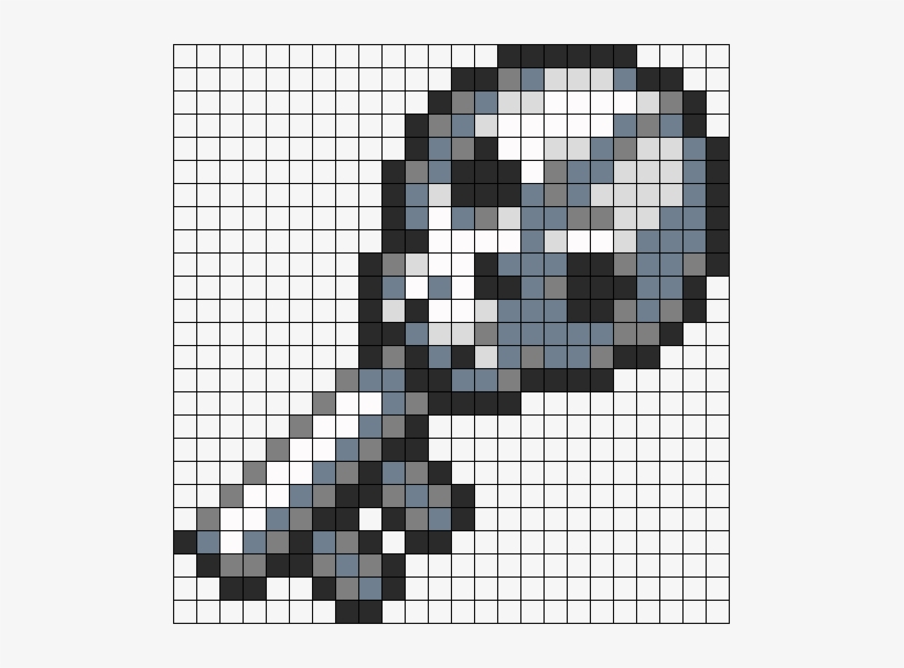 Download Skeleton Key Perler Bead Pattern / Bead Sprite - Skeleton ...