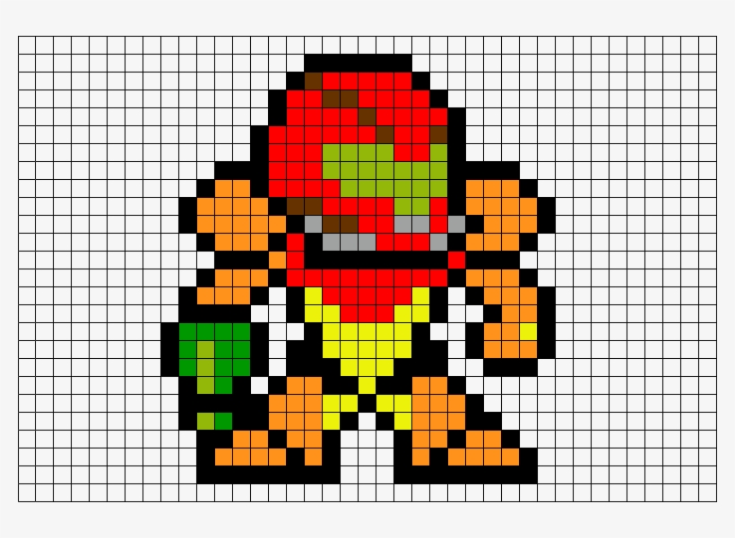 Super Metroid Pixel Art Transparent PNG - 780x521 - Free Download on ...