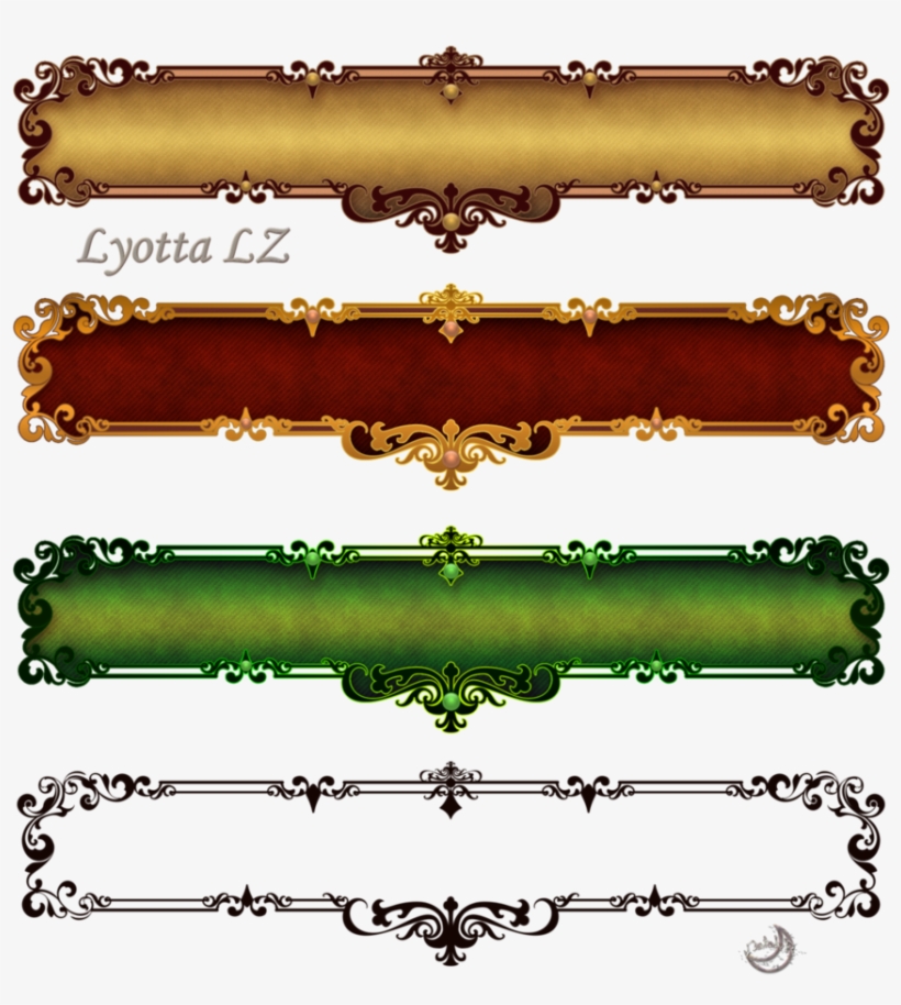 Fantasy Border Png - Fantasy Borders Transparent PNG - 854x936 - Free ...