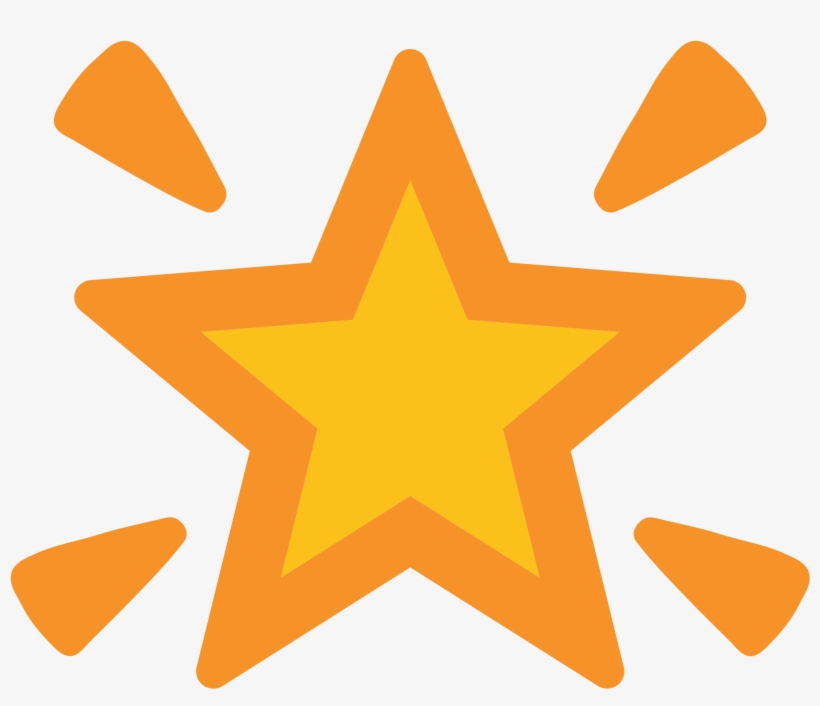 Open - Transparent Background Star Emoji Transparent PNG - 2000x2000 - Free Download on NicePNG