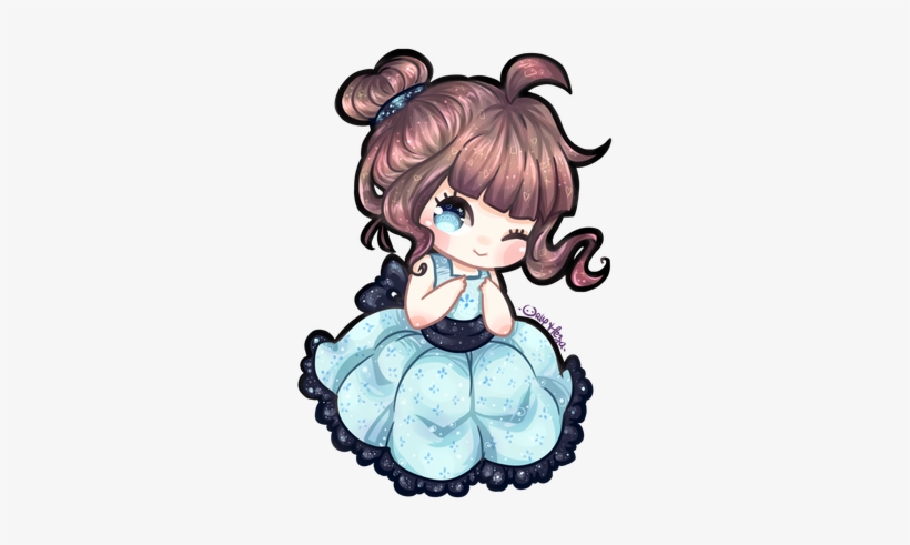 Download Anime Chibi Png Sin Fondo - Anime Chibi Girl With Transparent ...