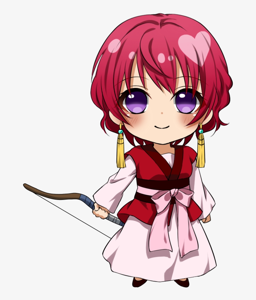 Chibi Anime Akatsuki No Yona Transparent PNG - 965x965 - Free Download ...